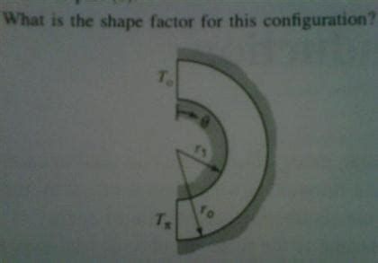 Solved What Is The Shape Factor For This Configuration Chegg Com