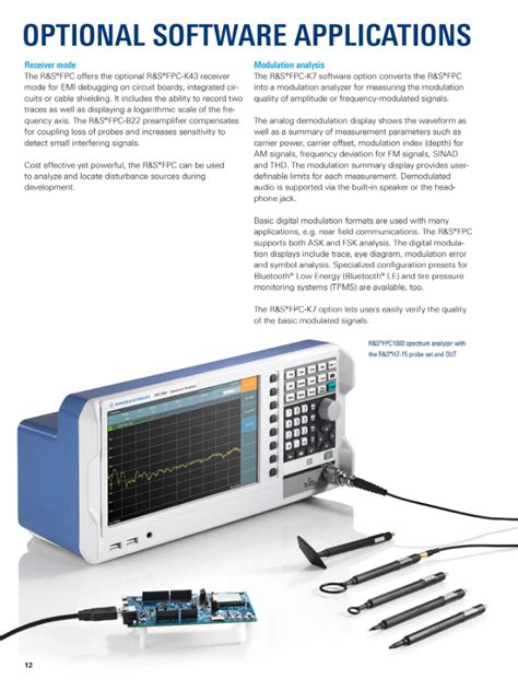 Buy Wholesale China Rands Fpc1000 Fpc Rf Spectrum Analyzer 5 Khz To 1 2 3