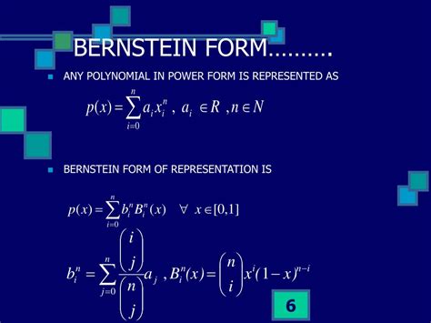 ppt new approach to calculation of range of polynomials using