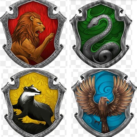 Download Hd Hogwarts Crests Harry Potter House Crests Pottermore