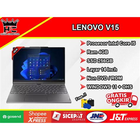 Jual LENOVO V15 INTEL CORE I5 1035G1 RAM 8GB SSD 256GB WIN 11 15 6 INCH DISPLAY Shopee Indonesia