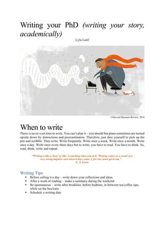 Writing Your PhD PDF
