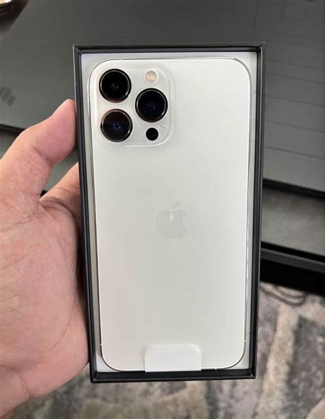 Iphone 13 Pro Max 128gb Silver Mobile Phones Gadgets Mobile Phones IPhone IPhone 13 Series