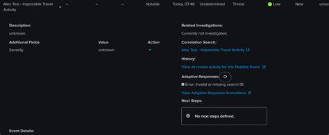 Solved How To Create Notable Events With Search Splunk Community