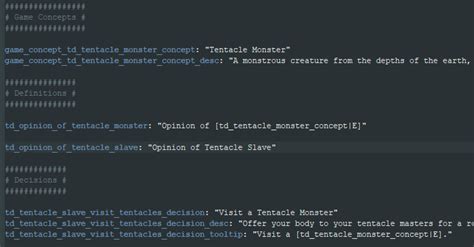 Mod Tentacled Dreams WIP Crusader Kings 3 LoversLab