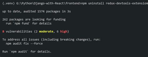 Nodejs Redux Devtools Extension Not Uninstalling Stack Overflow