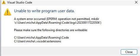 Cant Install Vscode Rvscode