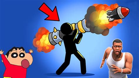 SHINCHAN NOOB VS PRO VS HACKER IN BOOM STICK WITH FRANKLIN DREAM SQUAD YouTube