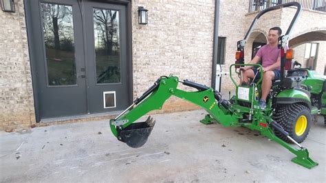 1025r Backhoe Performance Demonstration Youtube