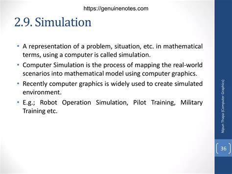 Unit1 Introduction To Computer Graphicspdf Computer Animation Computer Software And