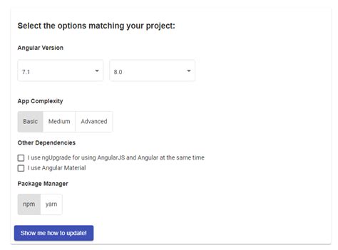 Upgrade Angular 87 To Angular 9 With Ng Update And Angular Cli V9 Onlinecode