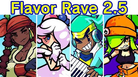 Flavor Rave V25 Canned Build Sweet And Sour New Songs Fnf Mod