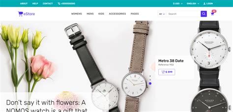 EStore Free Vue 3 Bootstrap 5 ECommerce Template Therichpost