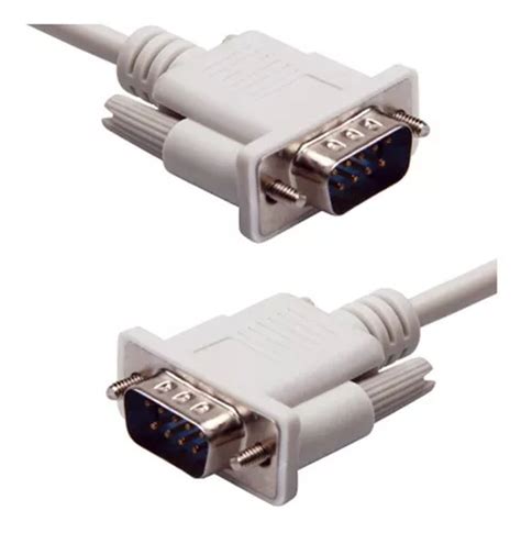 Cabo Serial 9 Pinos Macho X Macho Rs232 Db9 Pinos Invertido Frete Grátis