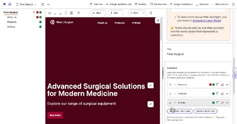 Manage Navigation Tree In Spaces Kontentai Learn
