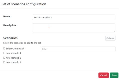 Set Of Scenarios Sim4sys Documentation