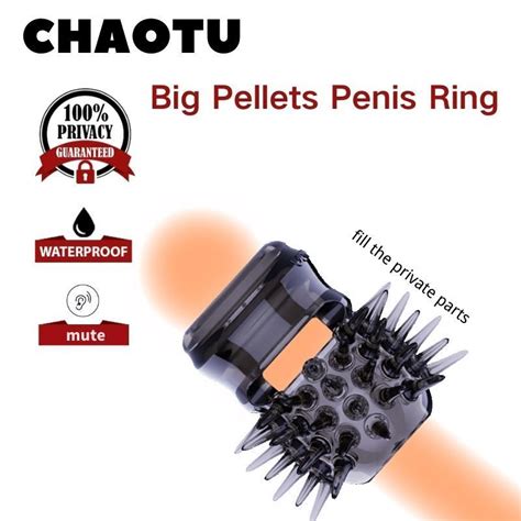 Big Granule Ring Penis Glans Sleeve Prostate Massage Foreskin Ring Male