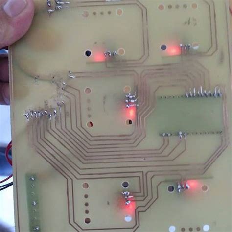 Smart Home Via Esp8266 And Blynk Pcb Home Made