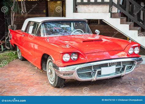 Vintage Red Car Editorial Photography Image Of Aged 86476152