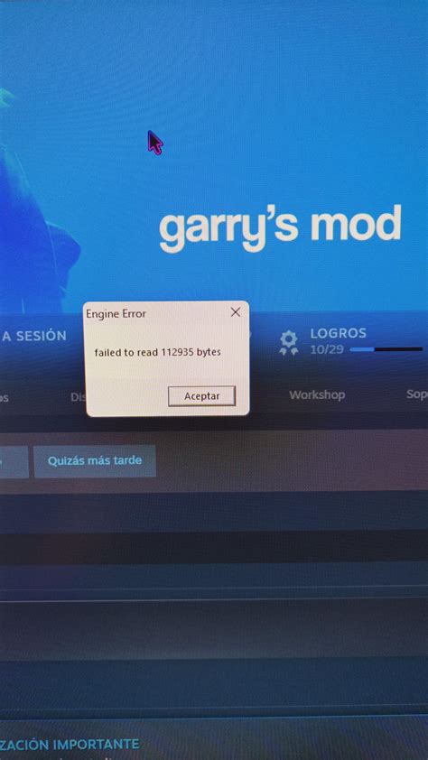 I Try To Play But This Error Pops Up What Do I Do Rgmod