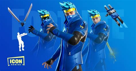 All Creator Icon Series Skins In Fortnite
