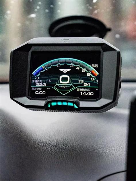 網紅 魔術師 magician obd 儀表 F9 新版本 新界面可調 可設置專用車標 色彩可調 汽車配件 改裝內外零件