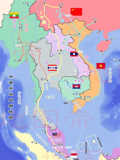 东南亚地图东亚地图高清版大图 随意优惠券