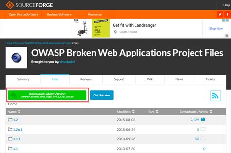 Setting Up The Owasp Broken Web Applications Sneaky Bytes