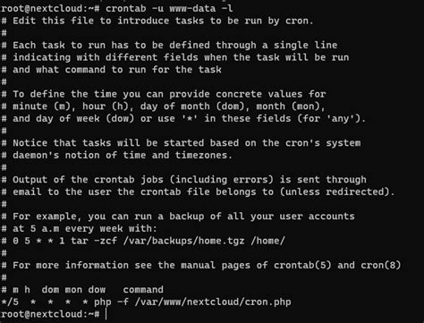 Cron Is Not Working Nextcloud 25 ℹ️ Support Nextcloud Community