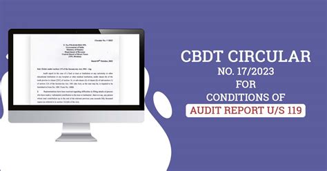 CBDT Dept Clarifies Tax Audit Report Requirements Under I T Section