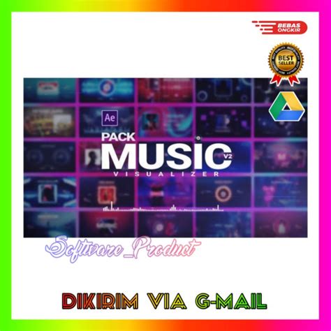 Jual Music Visualizer Pack Ae Project Shopee Indonesia