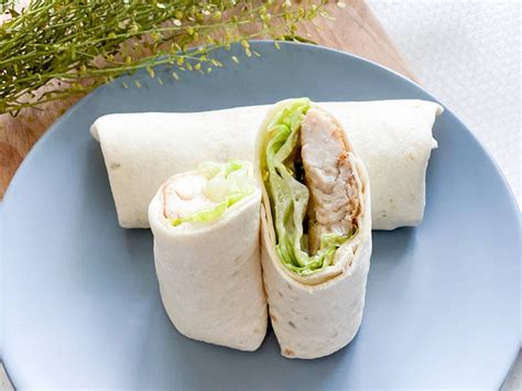 Easy Chicken Wraps Recette Wrap Au Poulet Croustillant Kksurc