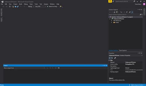 C Unity And Vs2017 Error Stack Overflow