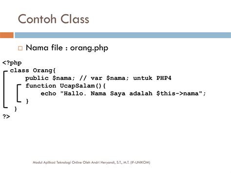 object oriented programming dengan php pdf