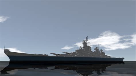 Simpleplanes Iowa Class Battleship 1945