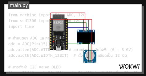Esp32 Micropython Ssd1306 Copy Wokwi Esp32 Stm32 Arduino Simulator