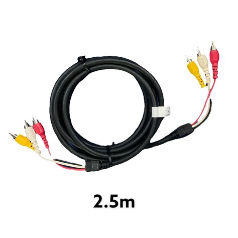 Ready Stock 3 RCA Male 4 Pin S Video To 3 RCA Male 4 Pin S Video Male TV PC Conversion Cable