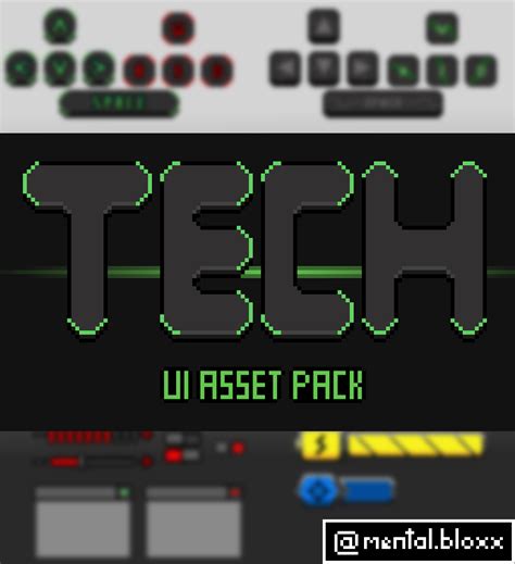 My First Full Ui Asset Pack In Pixel Art Of Course Available On R Pixelart