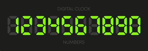 BEST Digital Clock Font IMAGES STOCK PHOTOS VECTORS Adobe Stock
