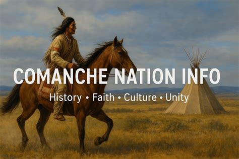 Comanche Nation Info Facebook