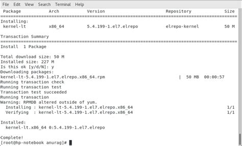How To Upgrade Linux Kernel On Centos 7 Geeksforgeeks