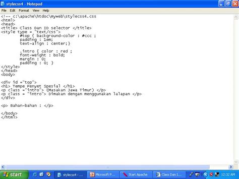 Membuat Css Bagian Kedua Enjank Rpls Blog