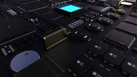 Premium Photo Components Of Computing Power On A Chip The Concept Of Nextgeneration Computer