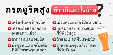 บอกลากรดยูริคสูง กับ 8 อาหาร ลดความเสี่ยงโรคเกาต์