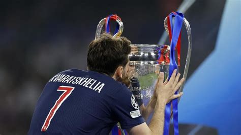 Psg Vs Inter Milan Khvicha Kvaratskhelia Quadruple