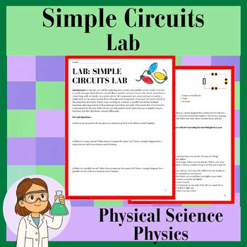 Physics Physical Science Simple Circuits Lab Series And Parallel Circuits