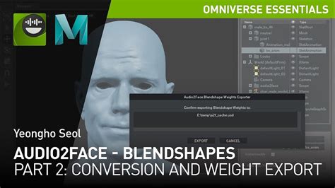 Audio2face Script Maya Json Audio2face Closed Nvidia Developer Forums