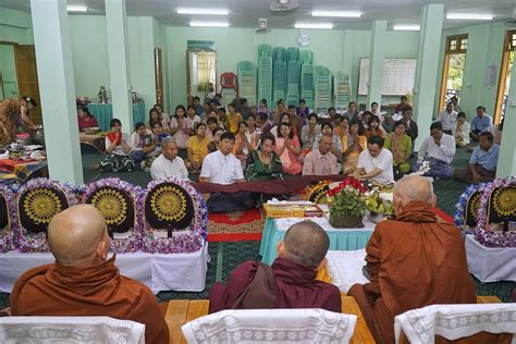 ပခုက္ကူမြို့နယ်စည်ပင်သာယာရေးအဖွဲ့ဝန်ထမ်းမိသားစုများ၏ စုပေါင်းမဟာဘုံကထိန် အလှူတော်ပွဲ ကျင်းပ