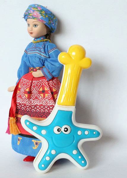 Погремушка-звезда (хлопушка-трещотка), Жирафики