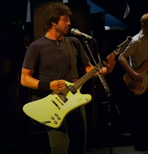 Dave Grohls Gibson Firebird Studio White Ground Guitar